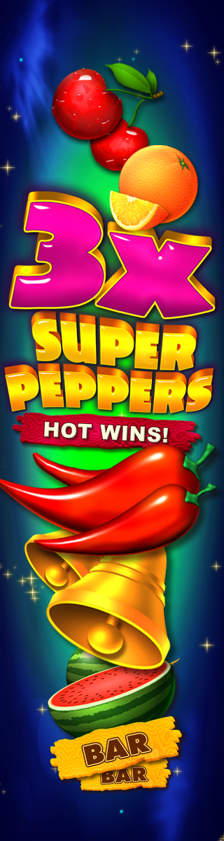3x Super Peppers | Promotion pack | Online slot